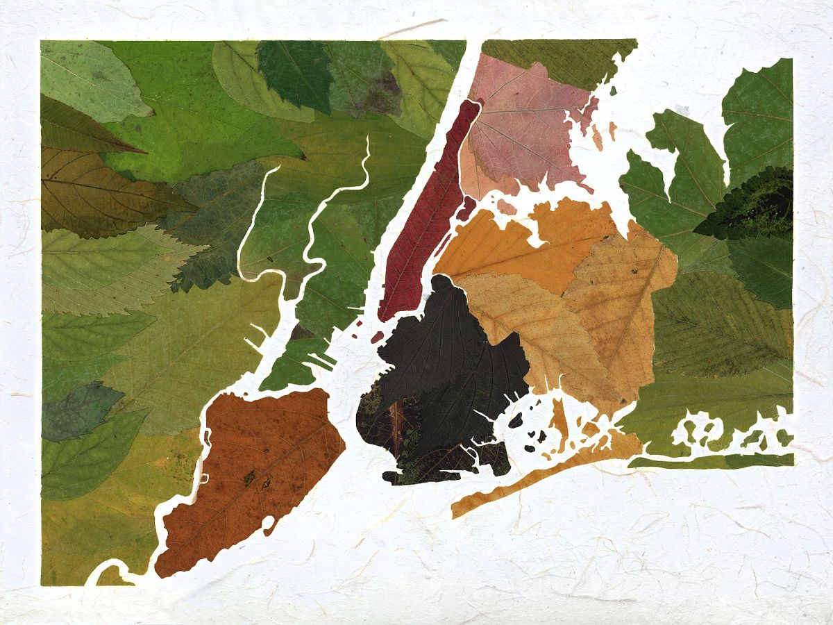 PRESSED LEAF MAPS | AN ARCHITECT ABROAD