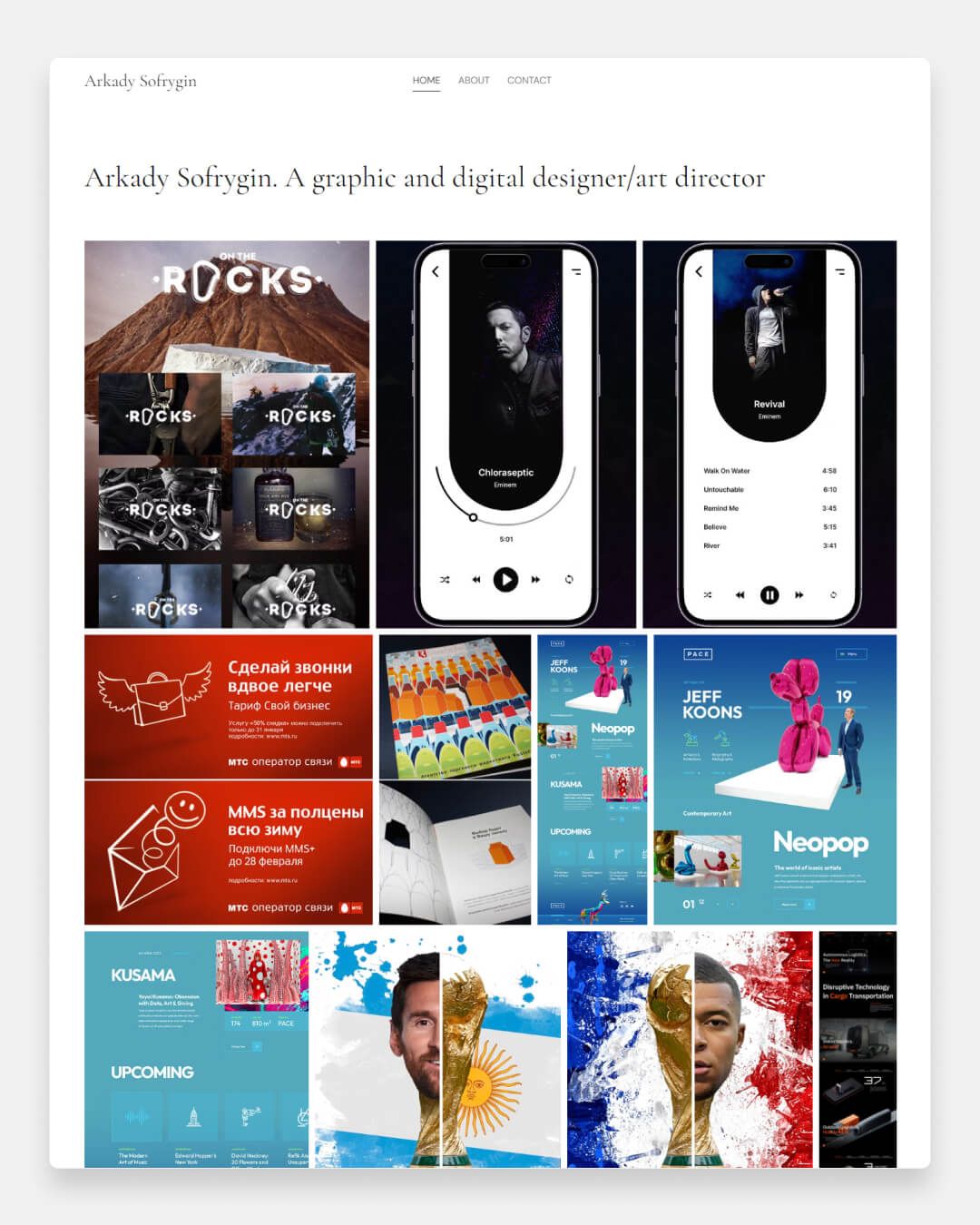 25 exemplos de sites de melhor portfólio de design (2024)