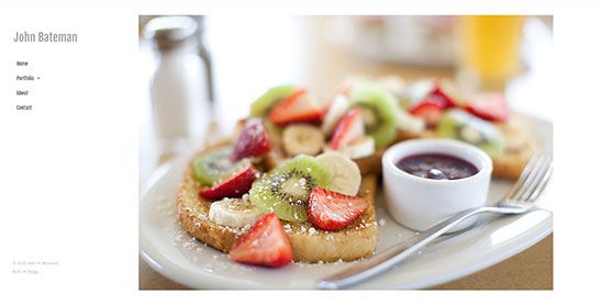 Best Food Photography Portfolio Website Examples - Pixpa