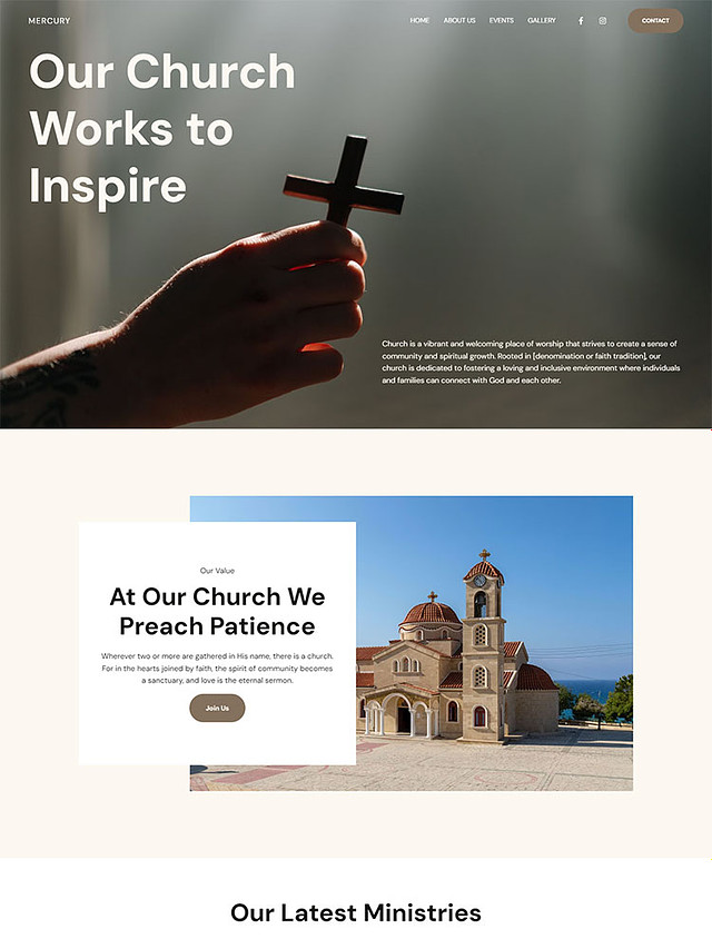 New Website Templates for Photographers, Creators & Small Businesses