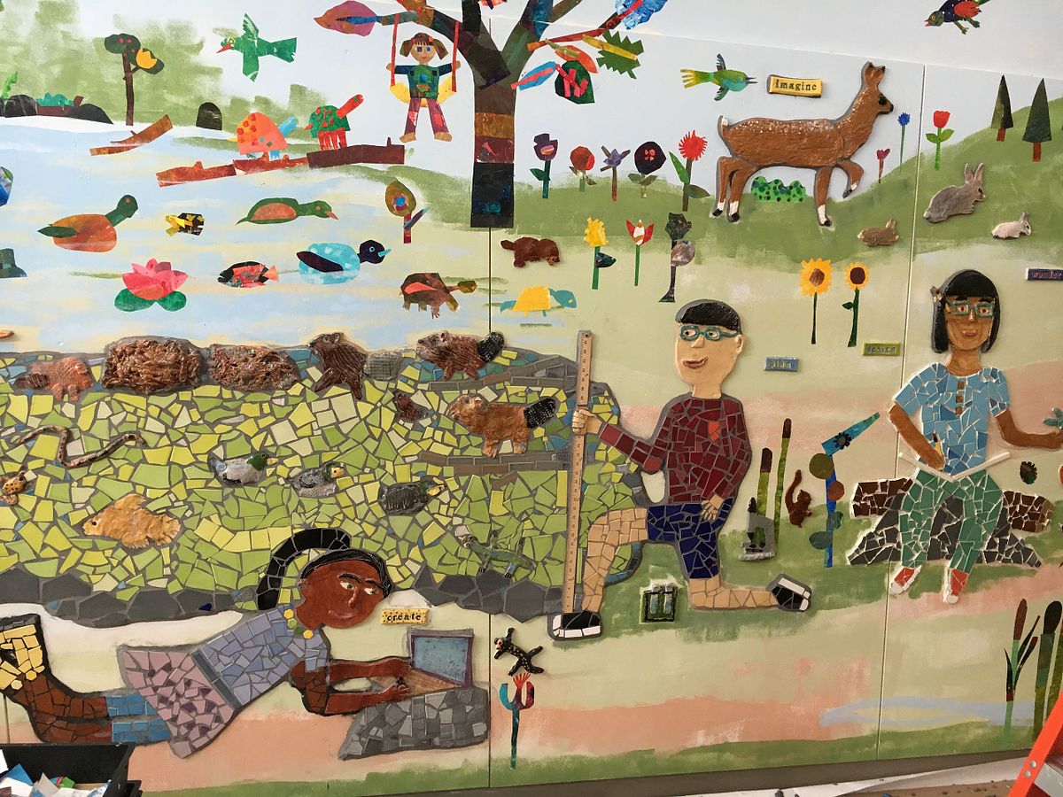 Art in education, and Community art projects