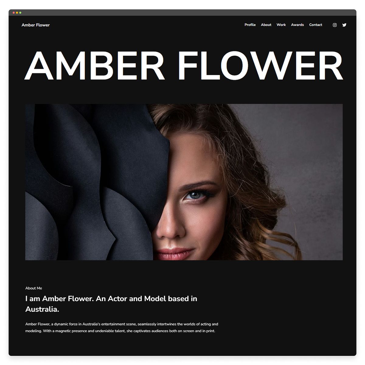 How to Make an Acting Portfolio Website in 5 Simple Steps