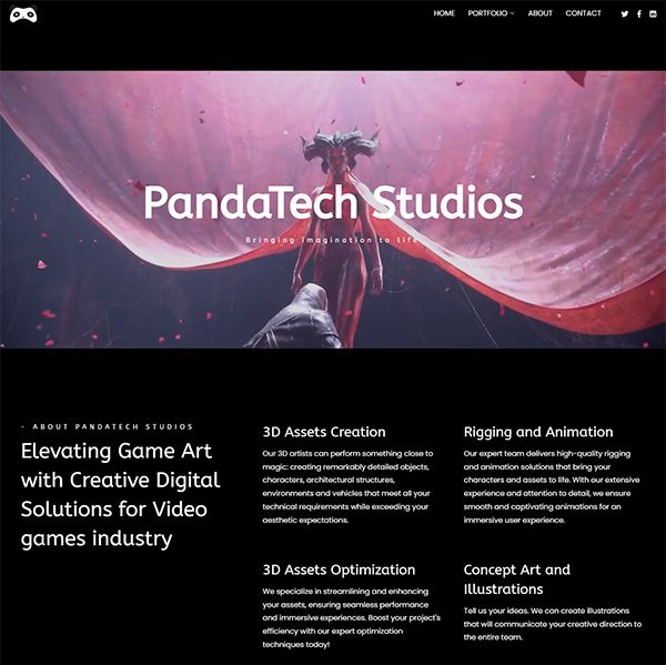 Best Multimedia Design Portfolio Website Examples - Pixpa