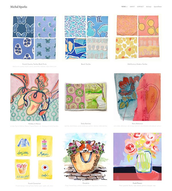 Best Artist Portfolio Website Examples - Pixpa